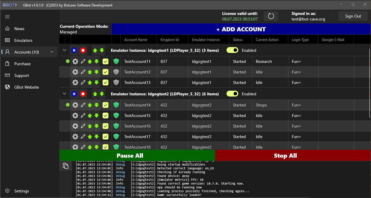 CBot - The Most Advanced Call Of Dragons Bot